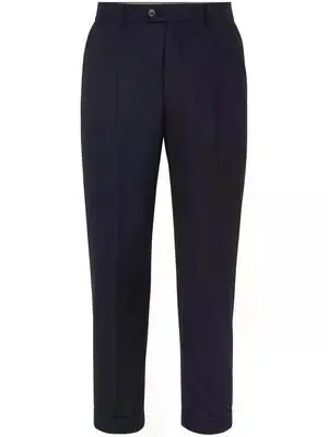 Brunello Cucinelli Tapered-leg Wool Trousers