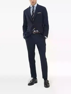 Brunello Cucinelli Tapered-leg Wool Trousers