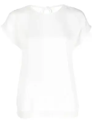 TWINSET V-back Short-sleeved Blouse