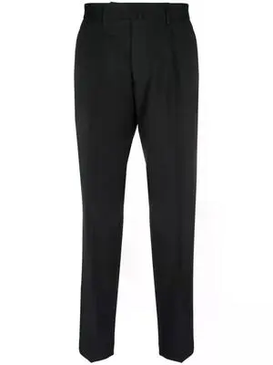 DELL'OGLIO Pleated Tapered Trousers