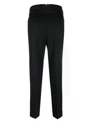 DELL'OGLIO Pleated Tapered Trousers