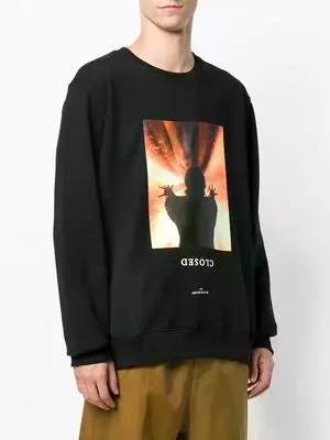 IH NOM UH NIT Closed Print Sweatshirt