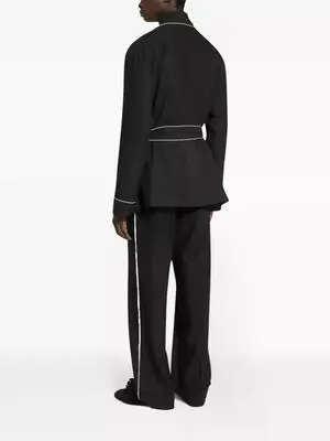 Dolce & Gabbana Contrast-trim Lounge Trousers