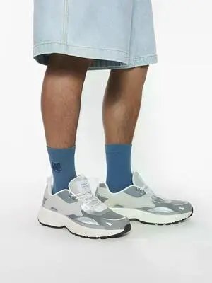 Maison Kitsuné Fox Head Socks - Blue