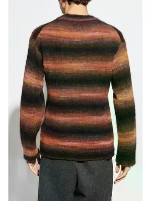 Kenzo Striped Alpaca Wool-blend Jumper