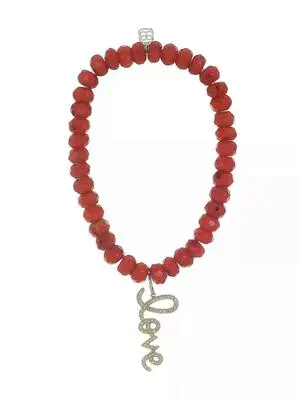 SYDNEY EVAN 14kt Yellow Love Script Diamond Bracelet