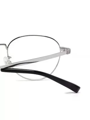 Dunhill Pantos-frame Glasses - Silver