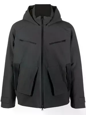 GR10K Hooded Padded Bomber Jacket