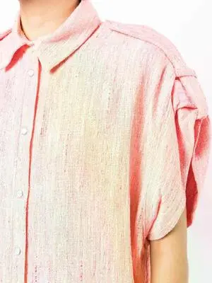 IRO PARIS Button-up Tweed Shirt