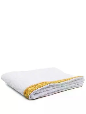Versace I ♡ Baroque Small Towel - White