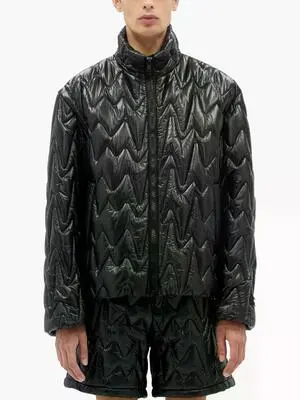 MSGM Quilted Padded Jacket - Black