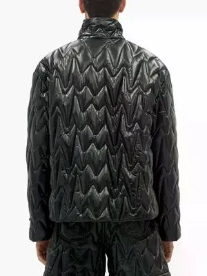 MSGM Quilted Padded Jacket - Black