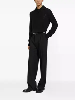 Dolce & Gabbana Logo-embroidered Polo Shirt