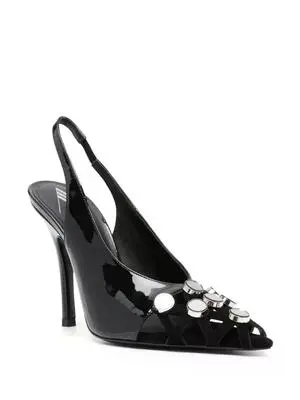 Attico Calf Leather Fiona Pumps