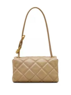 Marc Jacobs Quilted Leather Mini Dual Shoulder Bag - Neutrals