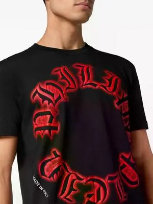 Philipp Plein Gothic Plein Cotton T-shirt