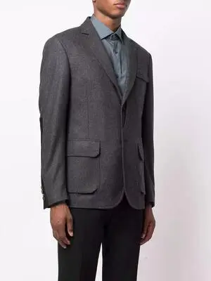 BILLIONAIRE Embroidered-logo Tailored Blazer