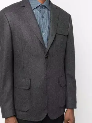 BILLIONAIRE Embroidered-logo Tailored Blazer