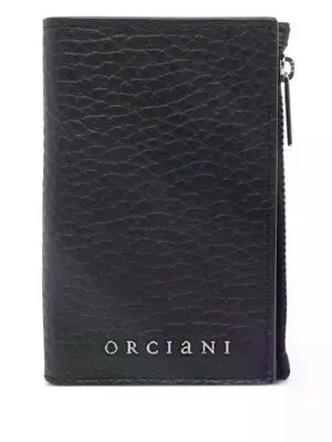 Orciani Leather Wallet - Black