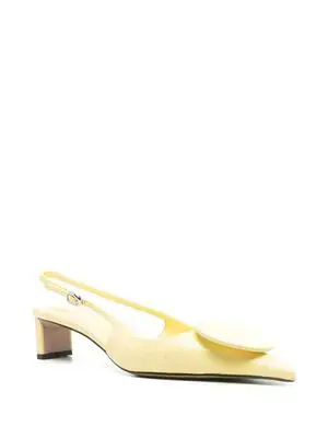 Jacquemus Slingback Pumps - Yellow