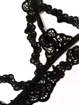 FLEUR DU MAL Fleur Guipure Ouvert Bralette