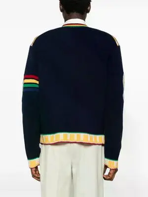 Casablanca Fraternity Merino Wool Sweater