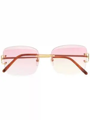Cartier Square-frame Gradient Sunglasses