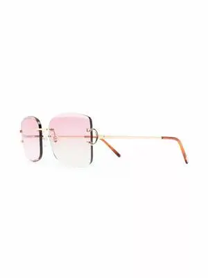 Cartier Square-frame Gradient Sunglasses