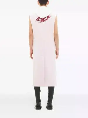 COURREGES Sleeveless Double-breasted Coat
