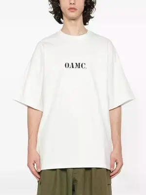 OAMC Logo-print Organic T-shirt