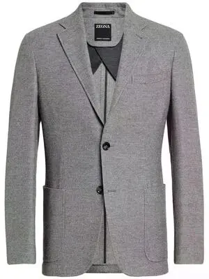 Zegna Trofeo Single-breasted Cashmere Jacket
