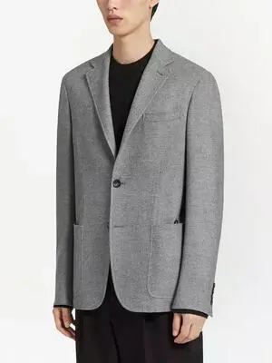 Zegna Trofeo Single-breasted Cashmere Jacket