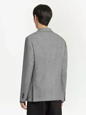Zegna Trofeo Single-breasted Cashmere Jacket