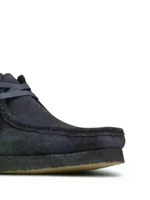 Clarks Wallabee Suede Desert Boots - Blue