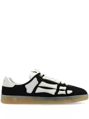 Amiri Pacific Bones Suede Sneakers - Black