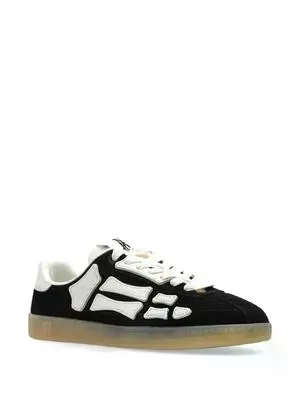 Amiri Pacific Bones Suede Sneakers - Black