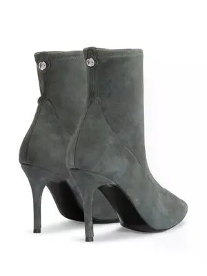 GIUSEPPE ZANOTTI 90mm Mirea Boots - Grey