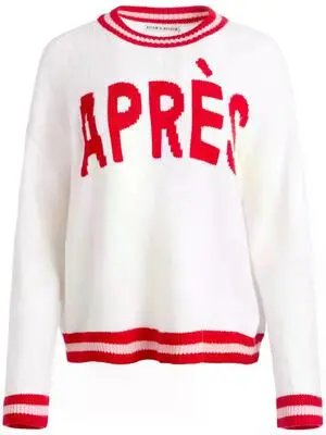 Alice + Olivia Ogden Apres Jumper - White