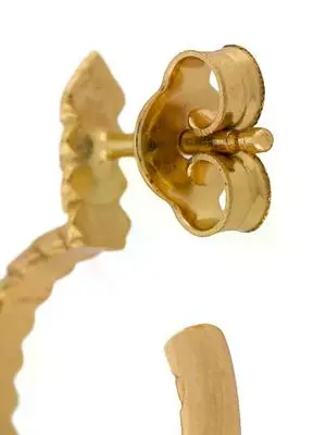 Emanuele Bicocchi 24kt And Sterling Silver Wing Earring