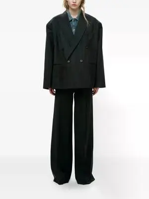 MAINLESS Pinstripe Double-breasted Blazer