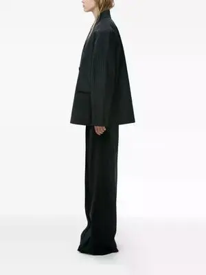 MAINLESS Pinstripe Double-breasted Blazer