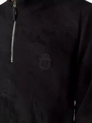 BILLIONAIRE Pullover Zip Jumper