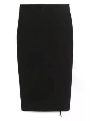 THOM KROM Zip-up Midi Skirt