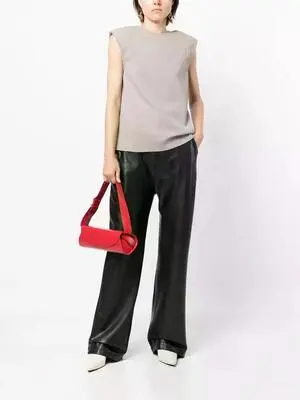 Tibi Padded-shoulder Tank Top