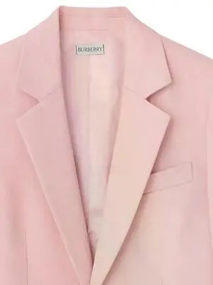 Burberry Single-breasted Wool Blazer