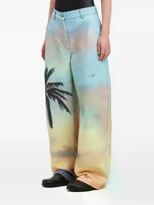 Palm Angels Sunrise Palm Jeans