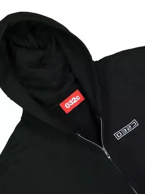 032C Routine Hoodie - Black