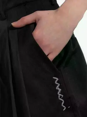 Marni Embroidered-logo Shorts