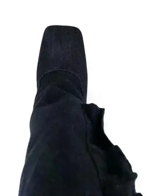 Attico Sienna 105mm Boots - Blue