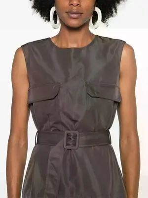 P.a.r.o.s.h Sleeveless Belted Top
